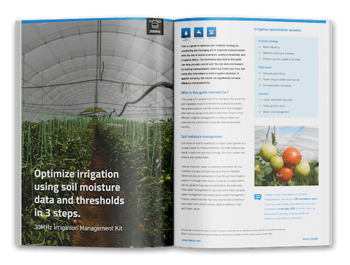 Application Irrigation Management - 30MHz30MHz