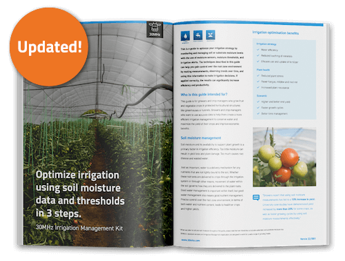 Monitor EC: New Irrigation Management App feature - 30MHz30MHz